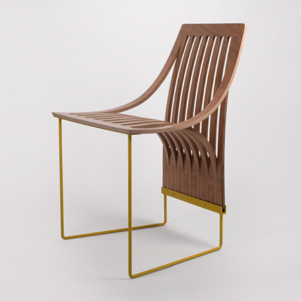 One Cut Chair - Plywood Furniture Design - Scott Jarvie